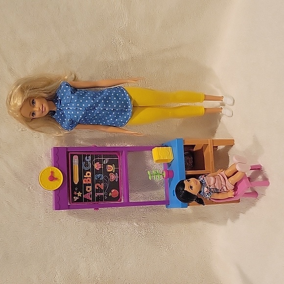 Barbie | Toys | Barbie Careers Teacher Doll Playset W Flipping ...